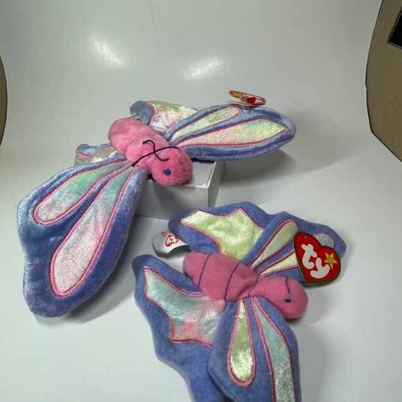 Ty | Toys | Ty Beanie Babies Flitter The Butterfly Mini Flitter Lot 2 ...